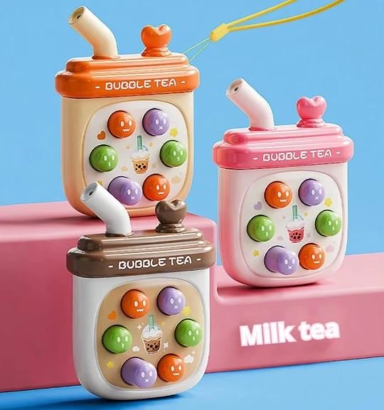 ZABAWKA SENSORYCZNA BUBBLE TEA POP IT PUSH POP - OLFed | Sklep EMPIK.COM