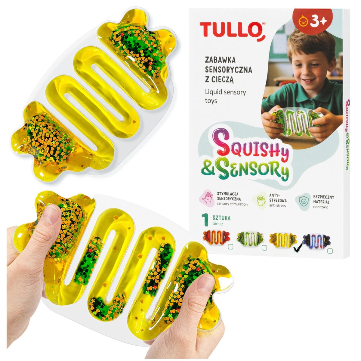 zabawka squishy z cieczą tullo sensoryczna dla dzieci 3+ - Tullo ...