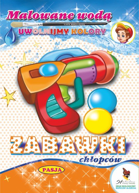 Zabawki chłopców malowane wodą - Inna marka | Prasa Sklep EMPIK.COM