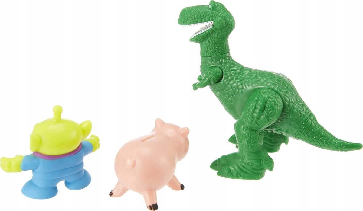 Zabawki dla przedszkolaków Disney Pixar Toy Story Imaginext Rex Hamm i ...