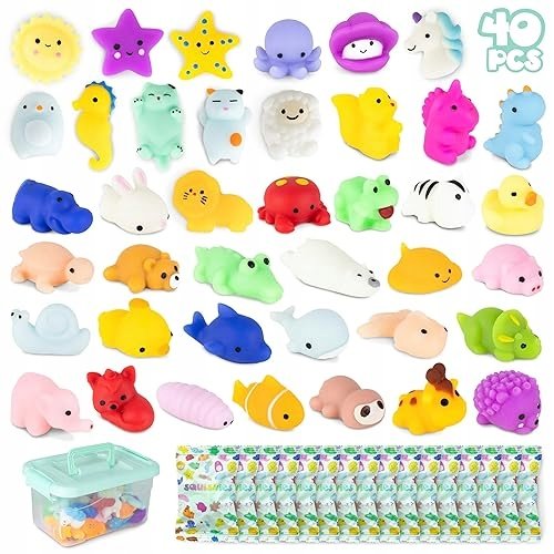 ZABAWKI MOCHI SQUISHY DO TOREB NA PREZENTY PAKIET 40. UPOMINKI NA ...