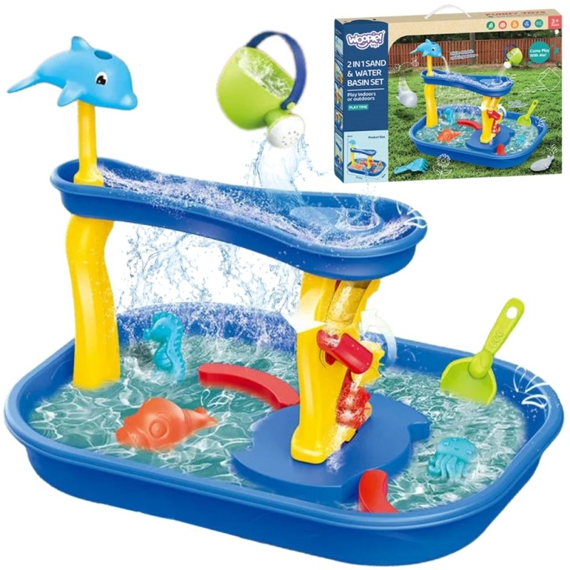 ZABAWKOWY STOLIK WODNY WODOSPAD DELFINEK 11EL. - Inna marka | Sklep EMPIK.COM