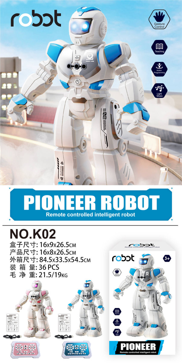 Zabawkowy Wszechstronny Robot - Lean Toys | Sklep EMPIK.COM