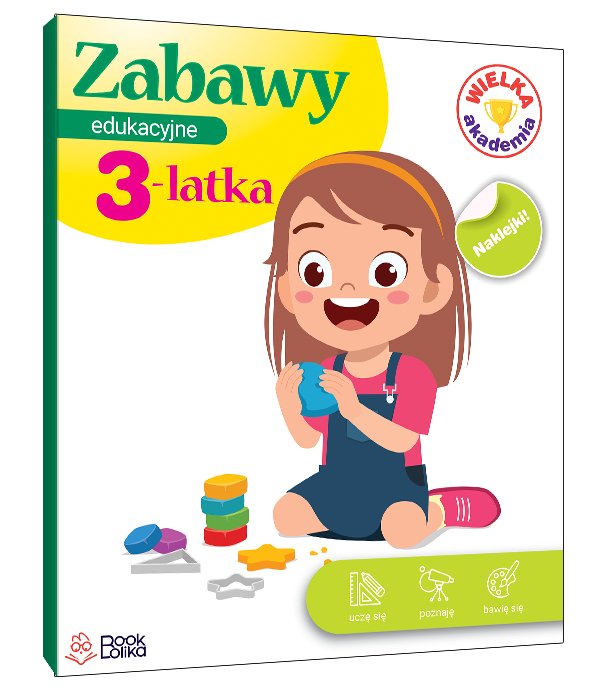 Zabawy edukacyjne 3-latka. Wielka Akademia - Majewska Monika | Książka ...