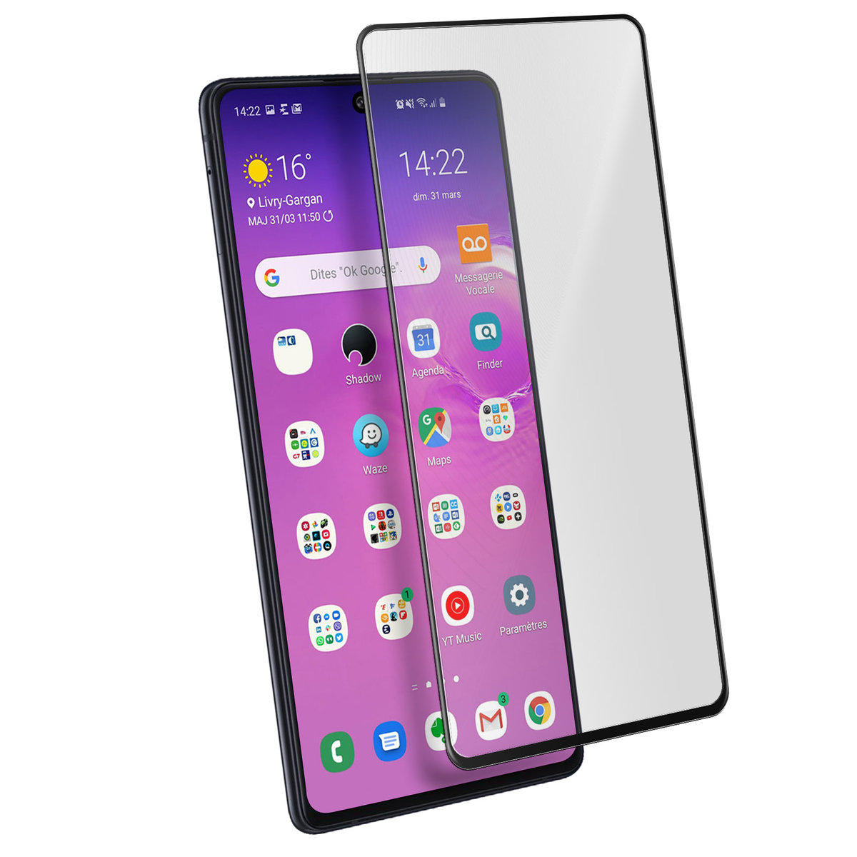 Zabezpieczenie ekranu do Samsunga Galaxy S10 Lite, szkło hartowane z ...