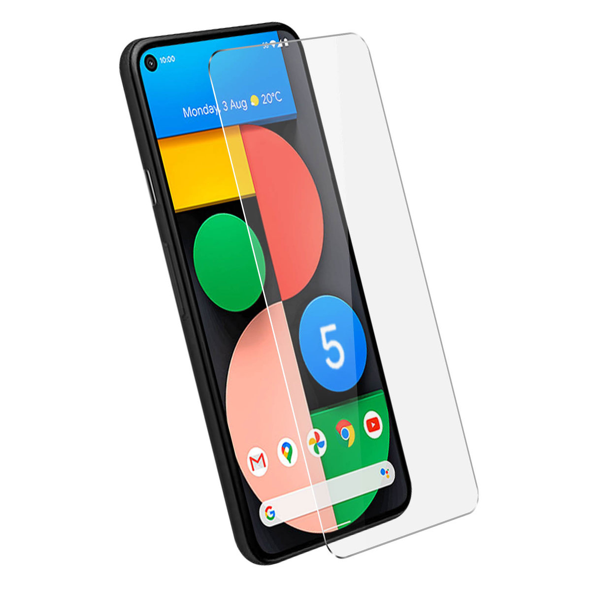 Zabezpieczenie ekranu Google Pixel 5 9H Szkło hartowane odporne na ...