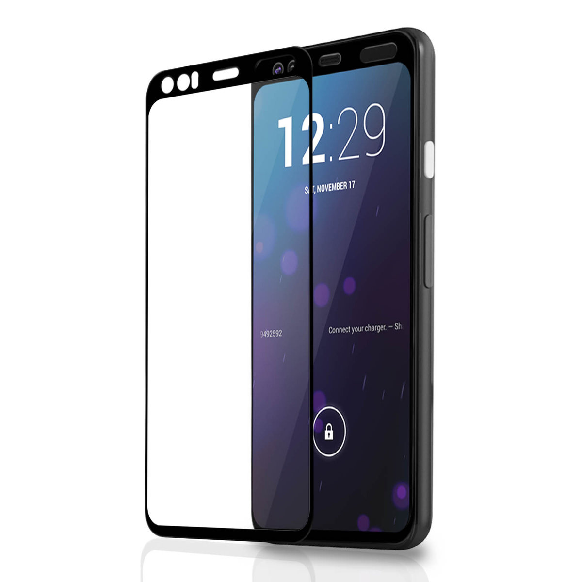 Zabezpieczenie ekranu ze szkła hartowanego do Google Pixel 4 XL 9H ...