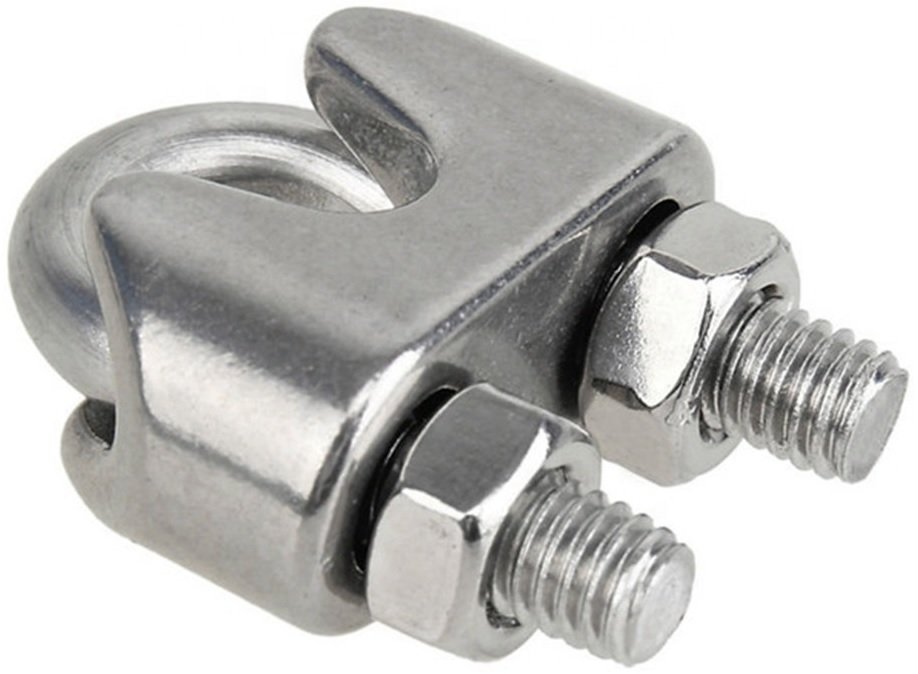 ZACISK 12mm KABŁĄKOWY DO LINY DIN 741 LINOWY 12 NIERDZEWNY KWASOODPORNY ...