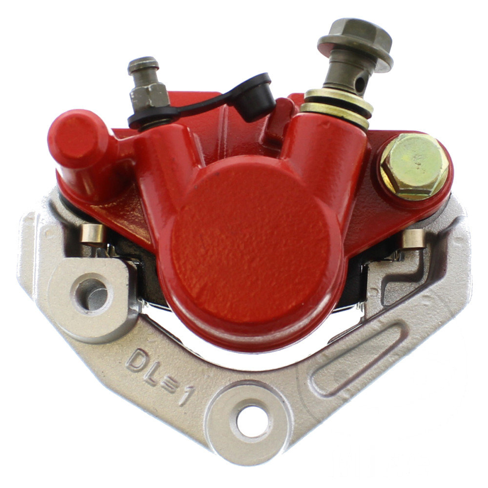 Zacisk hamulcowy przedni czerwony do ATU / Baotian / Buffalo/Quelle ...