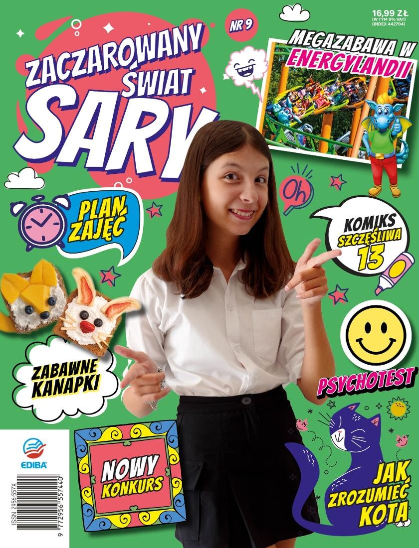 Zaczarowany Świat Sary - Ediba Polska Sp. z o.o. | Prasa Sklep EMPIK.COM