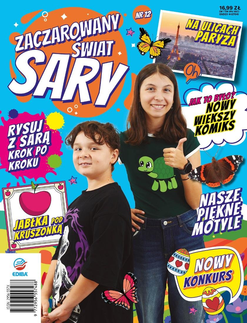 Zaczarowany Świat Sary - Ediba Polska Sp. z o.o. | Prasa Sklep EMPIK.COM