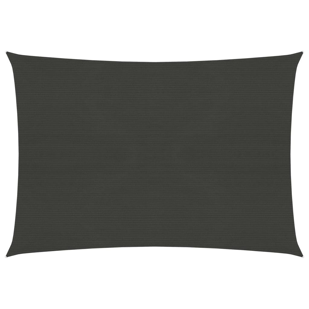 Żagiel przeciwsłoneczny HDPE 2x3m antracyt - Zakito Home | Sklep EMPIK.COM