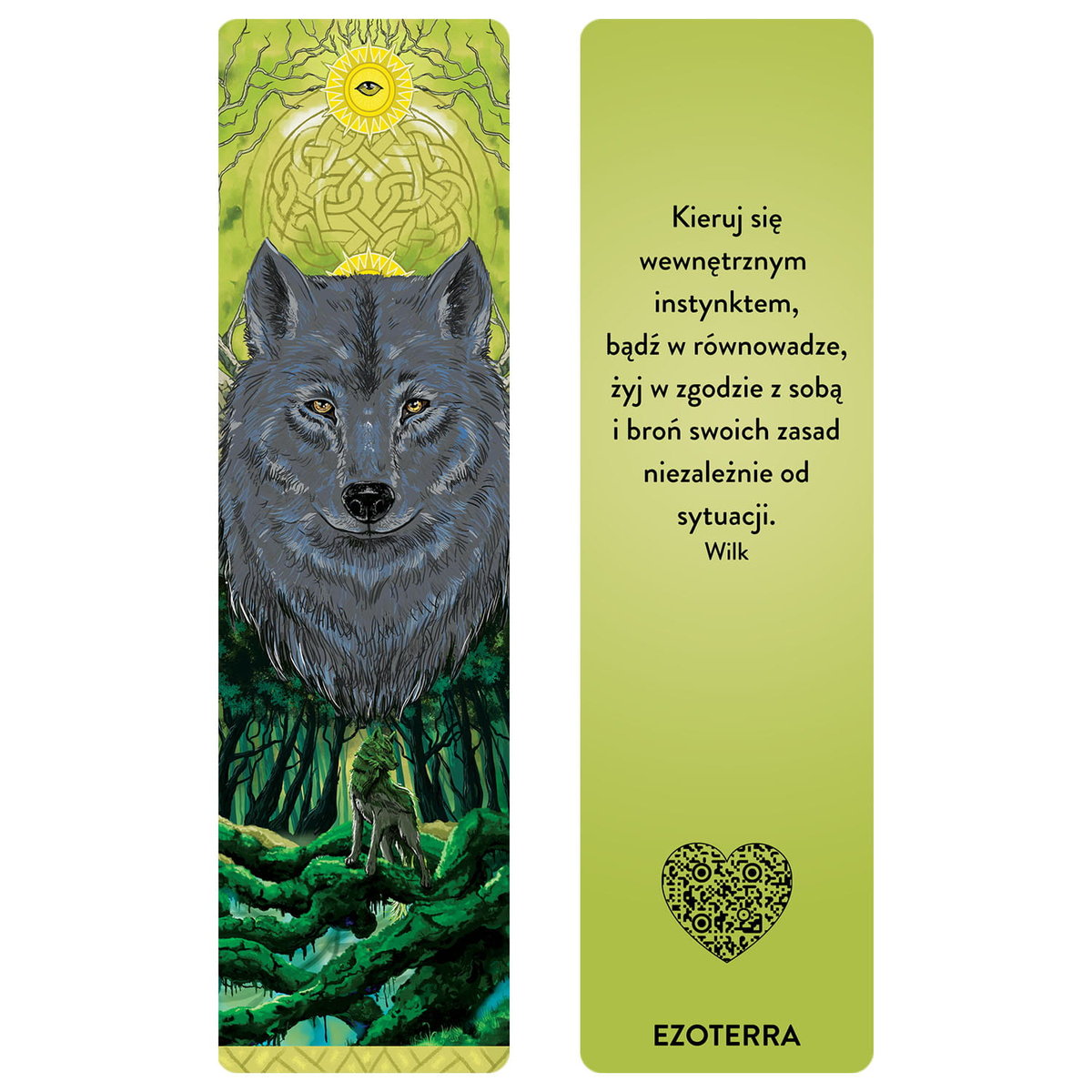 Zakładka do książki Wilk Zwierzę Mocy potęga - EZOTERRA | Sklep EMPIK.COM