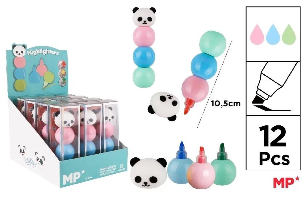 Zakreślasz w kulce Panda 3 kolory MIX - Inna marka | Sklep EMPIK.COM