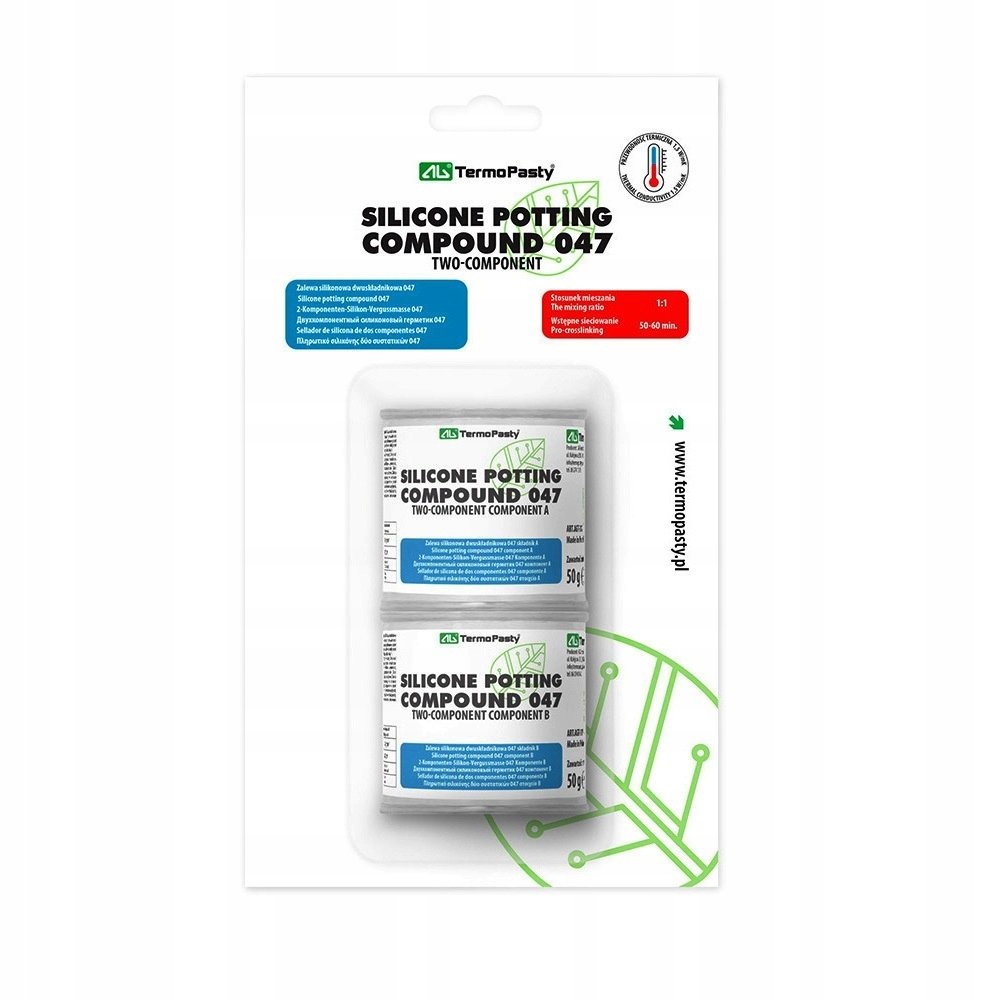Zalewa Silikonowa Ag Termopasty Dwuskładnikowa 100G - AG TERMOPASTY ...