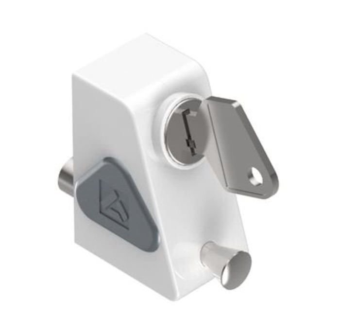 Zamek kluczowy ALMA do przesuwania - Ral 9010 Biały - 9002-9010 - Inna marka | Sklep EMPIK.COM