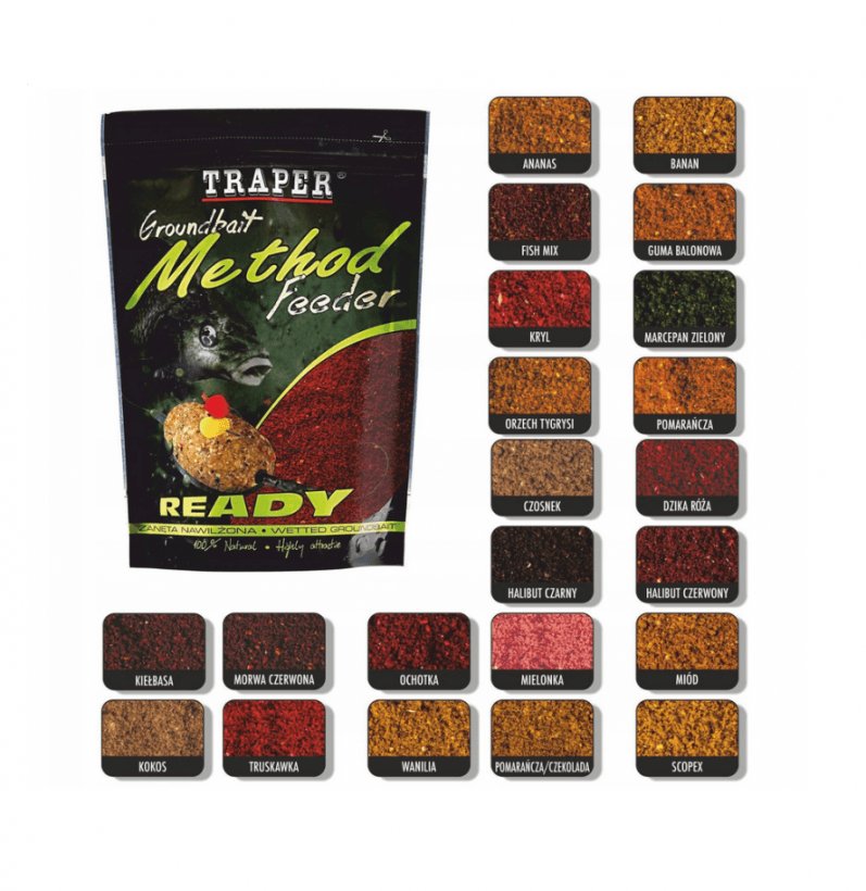 Zanęta Traper Method Feeder Ready Scopex 750g - Tatrapet | Sport Sklep EMPIK.COM