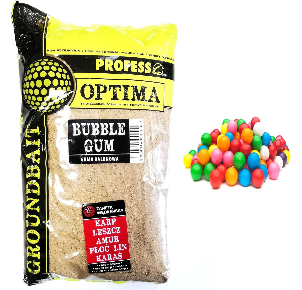 Zanęta Wędkarska Profess Optima 1kg - Guma Balonowa - PROFESS | Sport Sklep EMPIK.COM