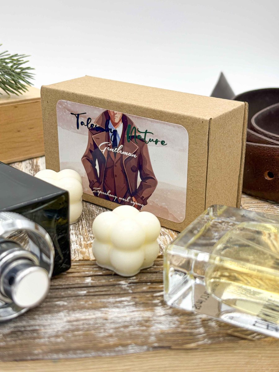 Zapachowy wosk sojowy do kominka Gentleman - Tales by Nature | Sklep EMPIK.COM