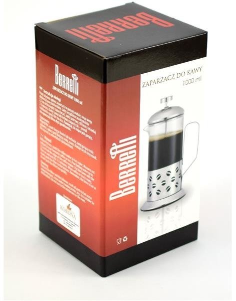 Zaparzacz do kawy Kawiarka tłokowa 800 ml Berretti - Berretti | Sklep ...