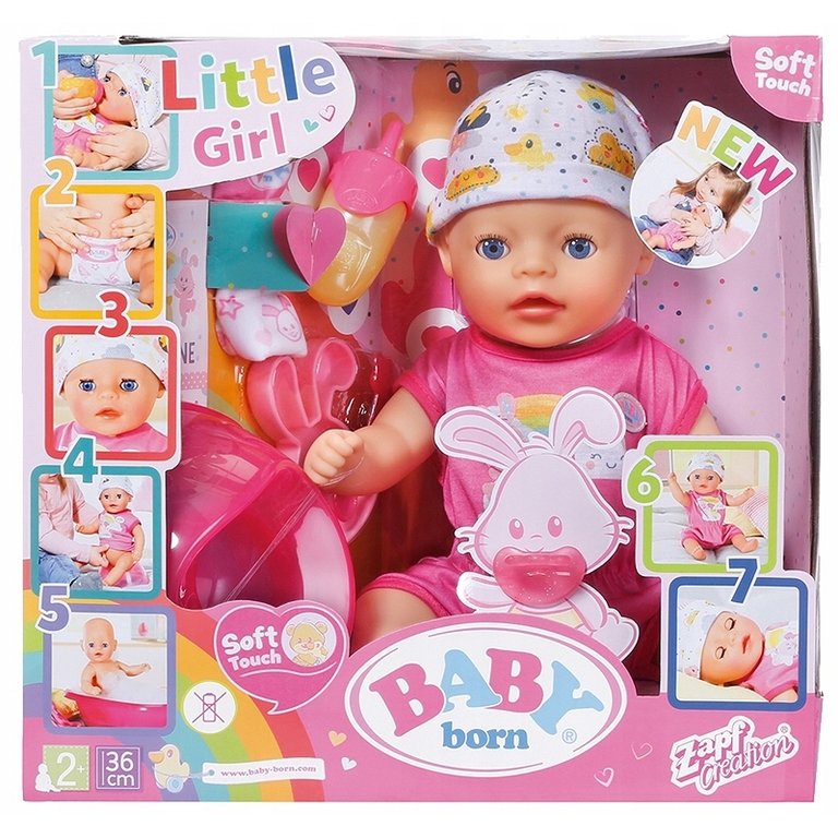 Zapf Lalka Baby Born Little Girl 36cm 827321 - Baby Born | Sklep EMPIK.COM