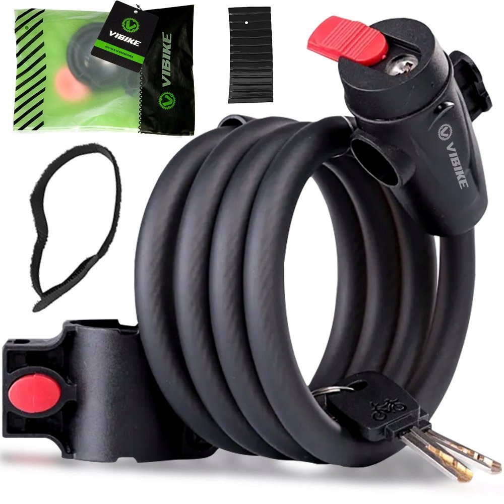 ZAPIĘCIE ZAMEK ŁAŃCUCH NA ROWER MOTOR LINKA BLOKADA ROWEROWA DO ROWERA ...