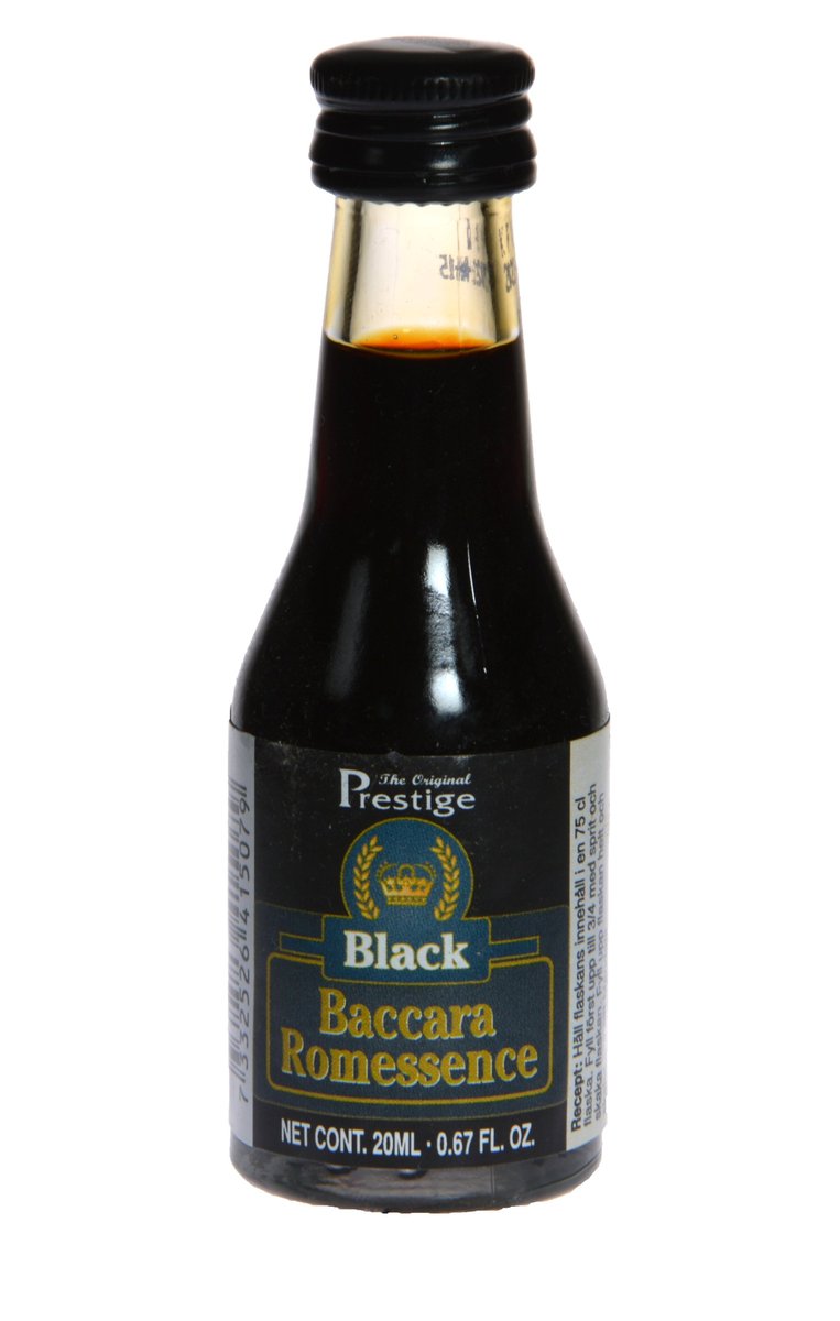 Zaprawka do alkoholi PRESTIGE BLACK BACCARA RUM 20 - PRESTIGE | Sklep ...