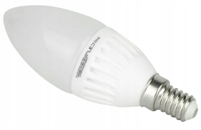 Żarówka Led E14 9W 2700K 1170Lm 170-250V C37 Dim Świeczka Ściemnialna ...