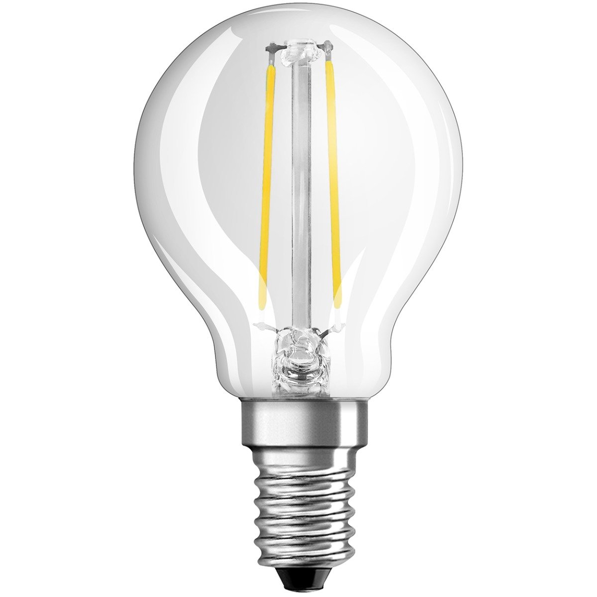 Żarówka Led E14 P45 2 8w 25w 250lm 2700k Ciepła 320° Filament