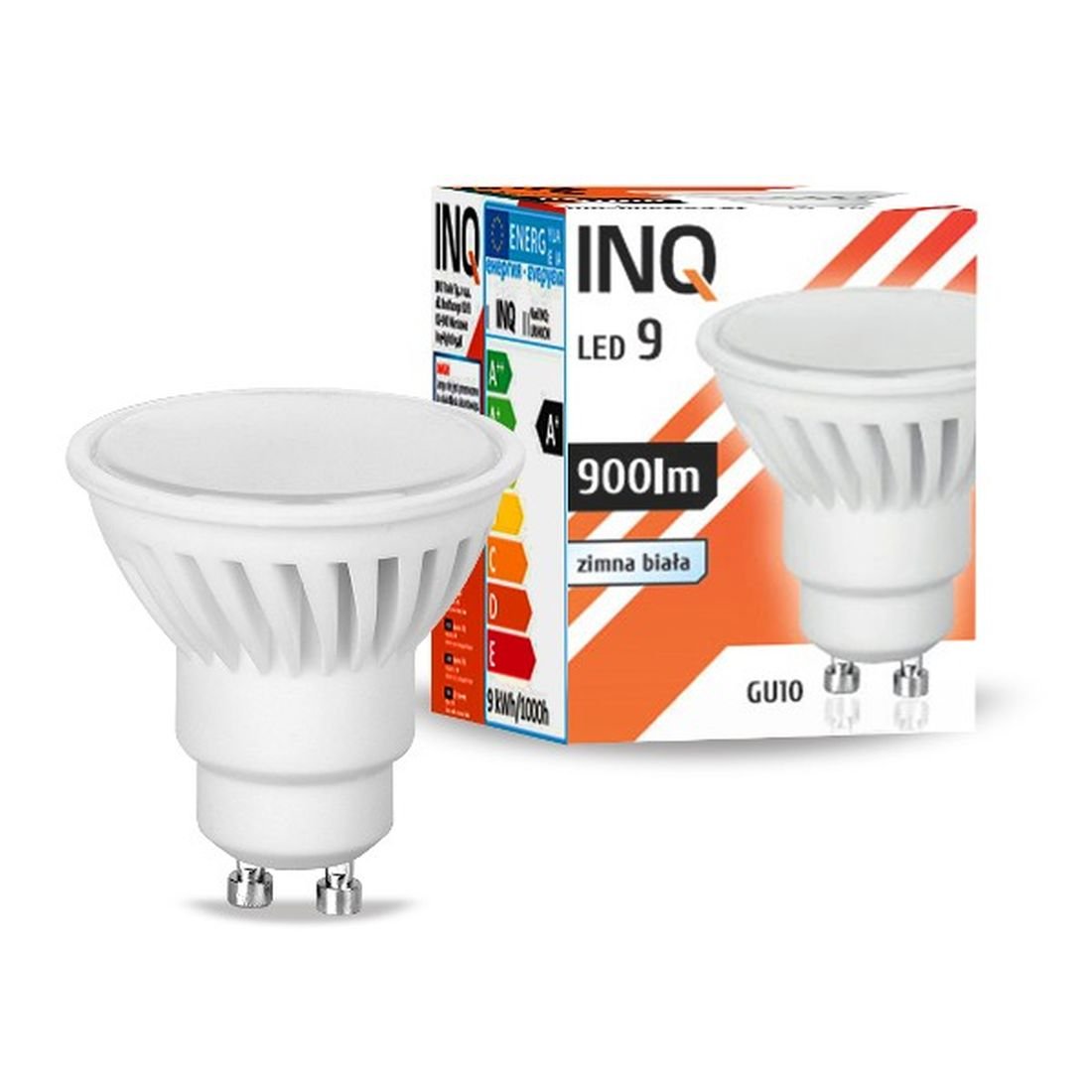 Żarówka LED INQ LR040CW, GU10, 9 W - INQ | Sklep EMPIK.COM Żarówka LED INQ LR040CW, GU10, 9 W - INQ | Sklep EMPIK.COM