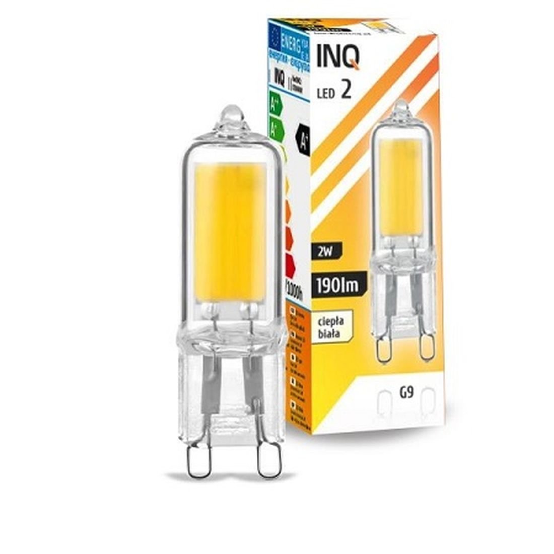 Żarówka LED INQ LT004WW, G9, 2 W - INQ | Sklep EMPIK.COM Żarówka LED INQ LT004WW, G9, 2 W - INQ | Sklep EMPIK.COM