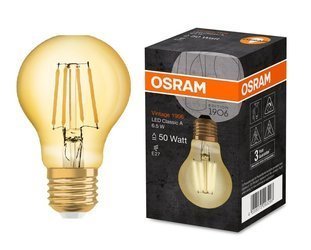 Żarówka LED OSRAM dekoracyjna Vintage 1906 A60 E27 6,5W 2400K 730 lm - Osram | Sklep EMPIK.COM