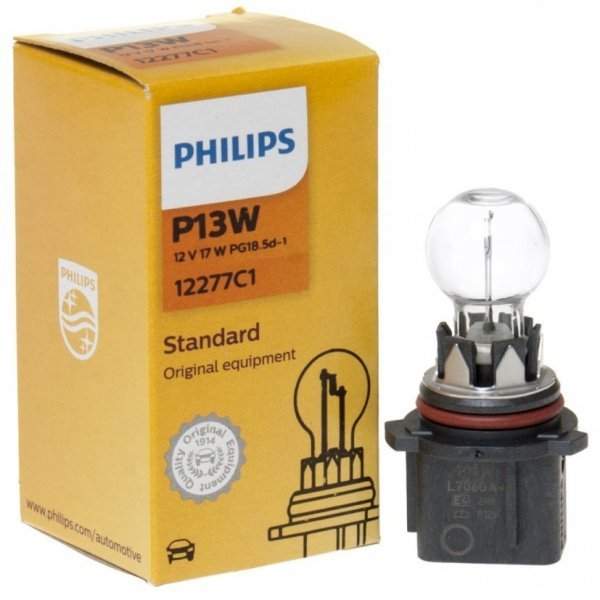 Żarówka Philips Standard P13W PG18.5d-1 12V 13W - Philips | Motoryzacja ...