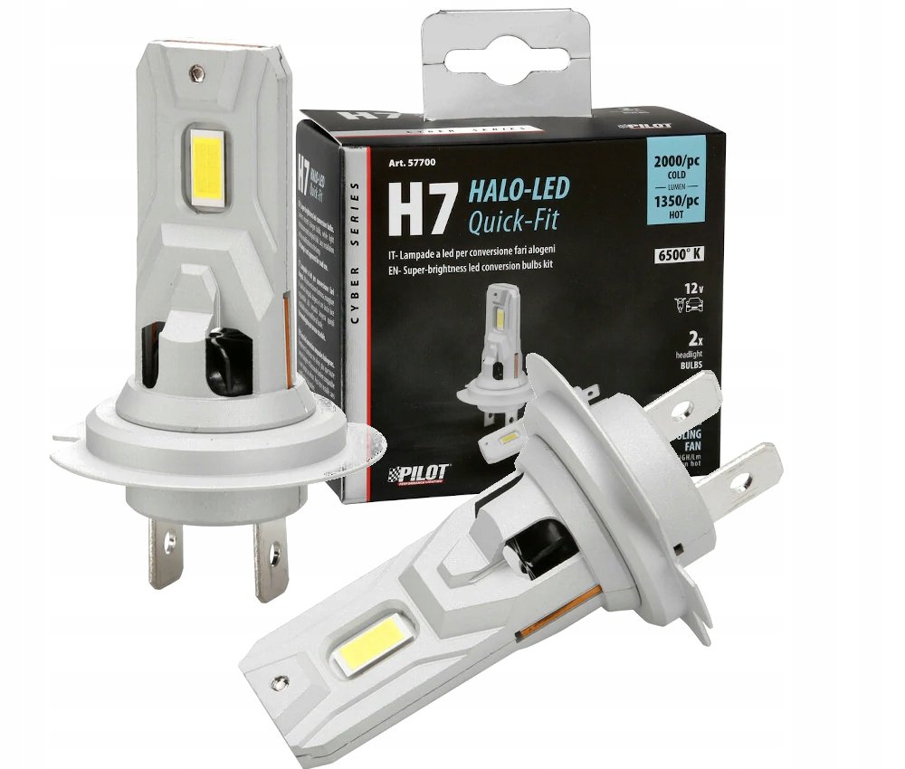 Żarówki 12V Halo Led Cyber Series Conversion kit H7 22W PX26d Box ...