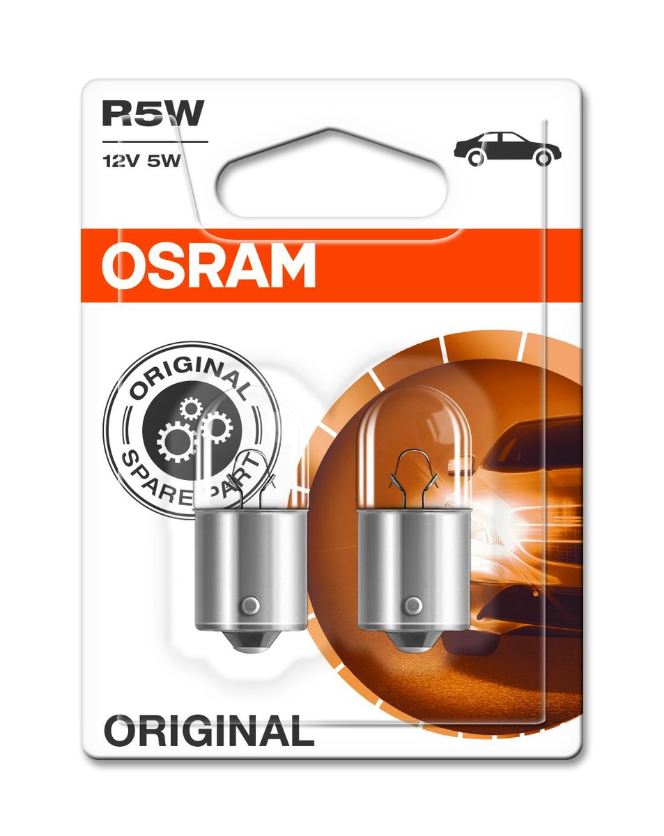 Żarówki OSRAM R5W Original (2 sztuki) - Osram | Motoryzacja EMPIK