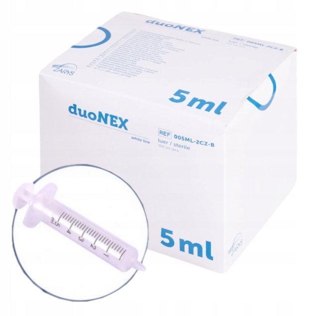 Zarys - Strzykawka 2-cz. duoNEX 5ml a'100 | Sklep EMPIK.COM