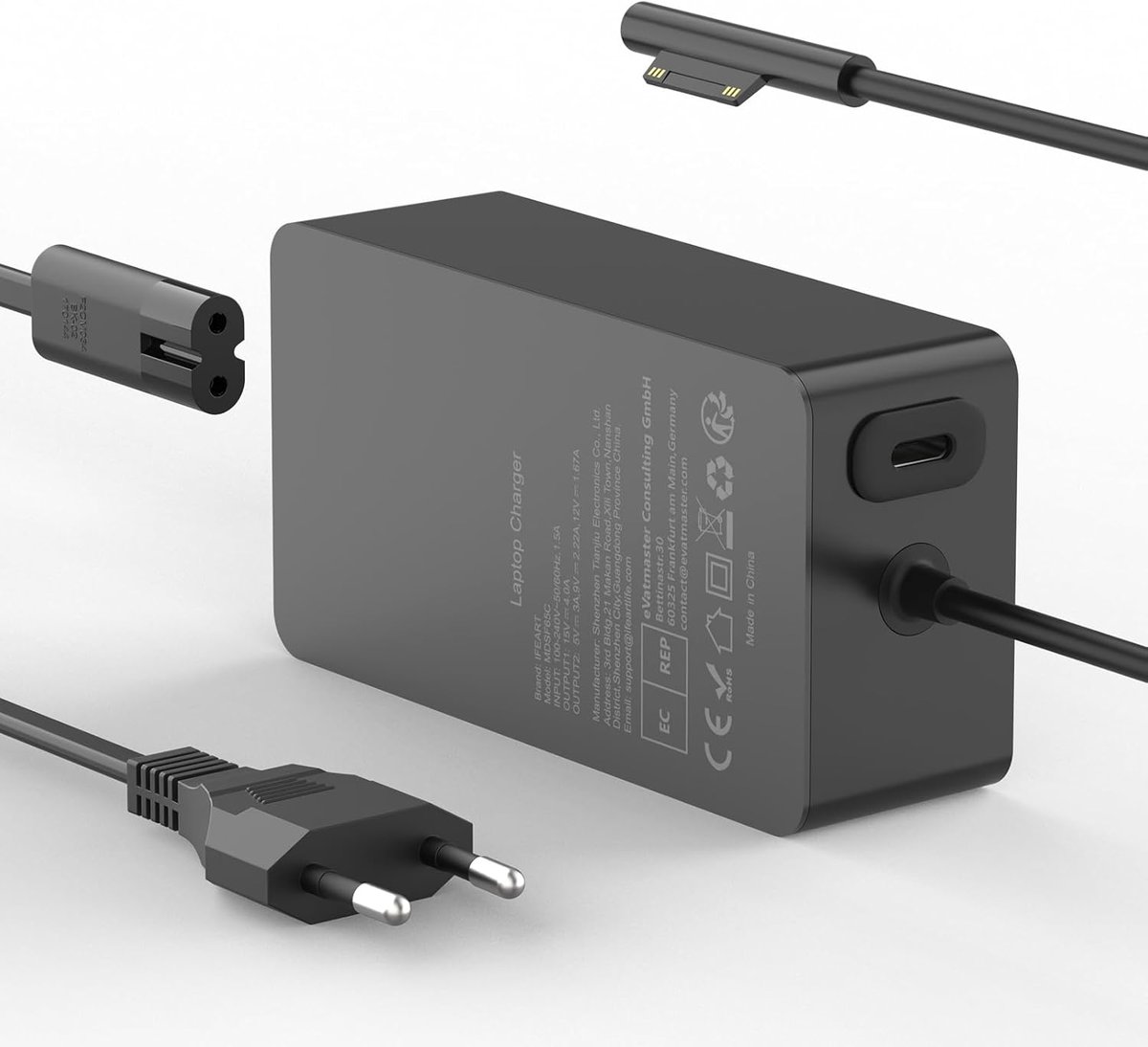 Zasilacz do Ładowania Laptopów dla Microsoft Surface 80W USB C - Inna marka | Sklep EMPIK.COM