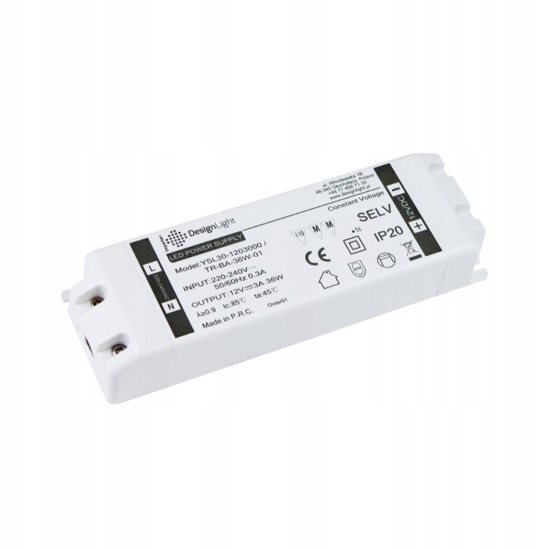 Zasilacz do LED / LED DRIVER Basic 50W - Design Light | Sklep EMPIK.COM