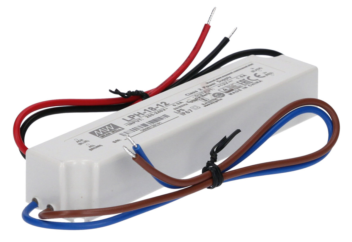 Zasilacz hermetyczny MeanWell 12V 18W LPH - Inna marka | Sklep EMPIK.COM