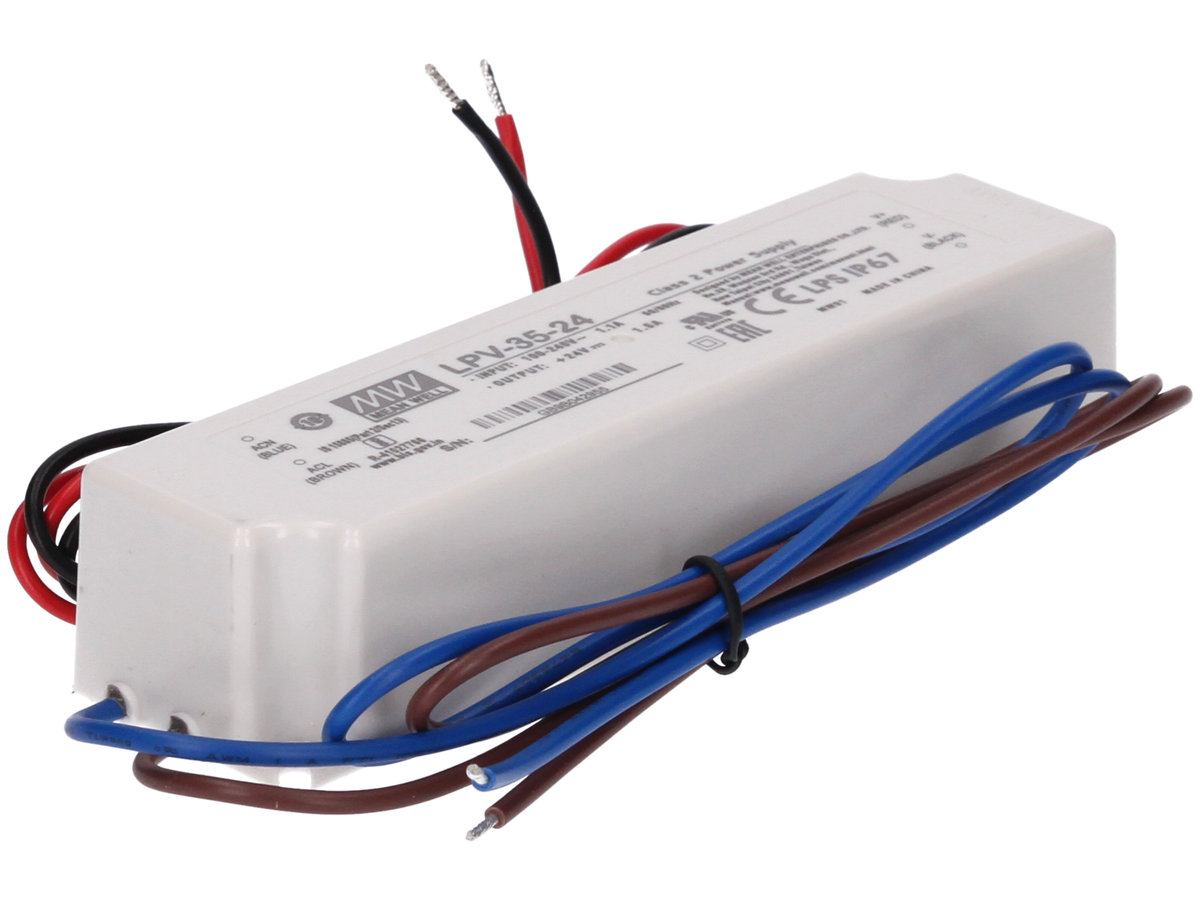 Zasilacz hermetyczny MeanWell 24V 36W LPV - Inna marka | Sklep EMPIK.COM