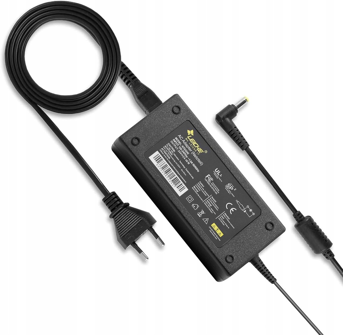 Zasilacz Ładowarka do Laptopa 24V 2A 48W Wtyczka 5.5x2.5mm - Inna marka ...