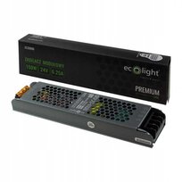 ZASILACZ LED 150W 24V 6,25A MODUŁOWY SLIM IP20 PREMIUM DO TAŚM OPRAW - Ecolight | Sklep EMPIK.COM