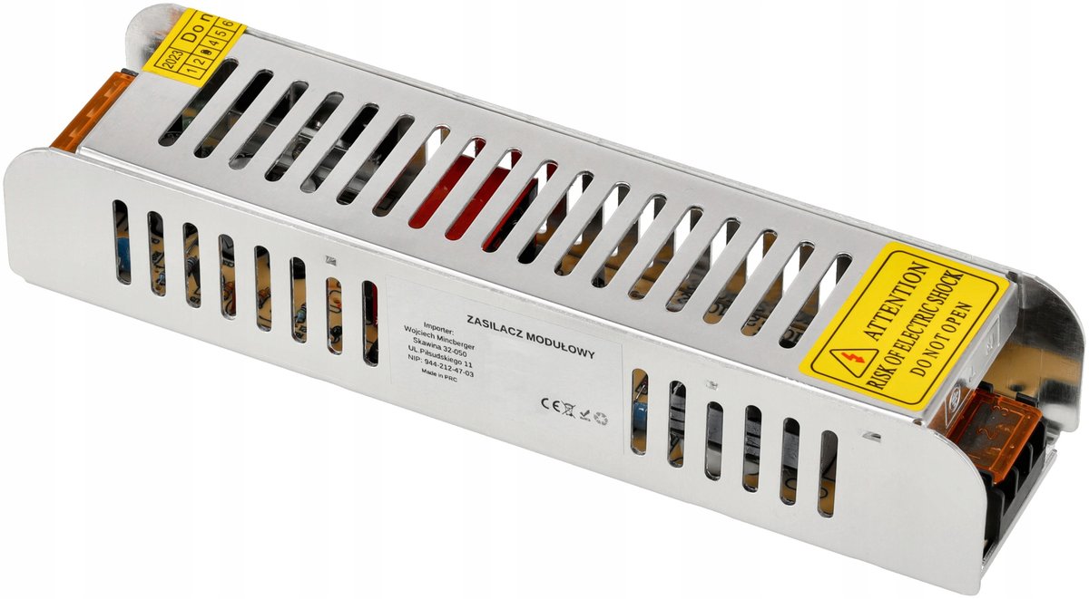 Zasilacz LED 24V 100W 4,17A Do Taśmy LED Slim Modułowy IP20 Transformator - Berge | Sklep EMPIK.COM