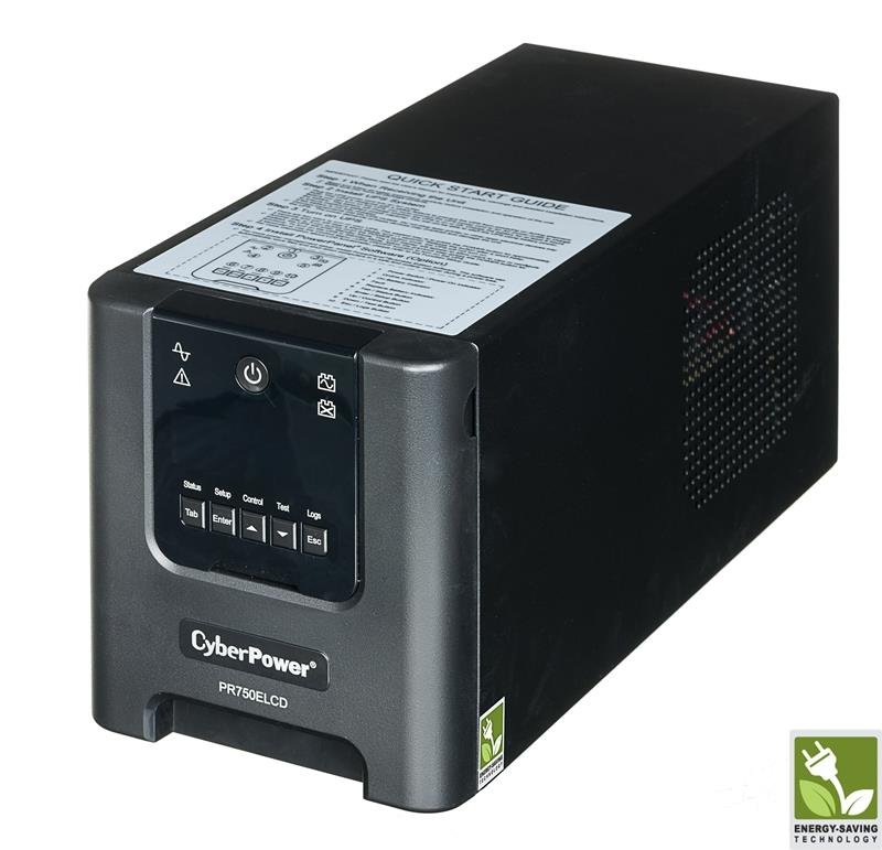 Zasilacz UPS CYBERPOWER PR750ELCD, 750 VA, 675 W - CyberPower | Sklep ...