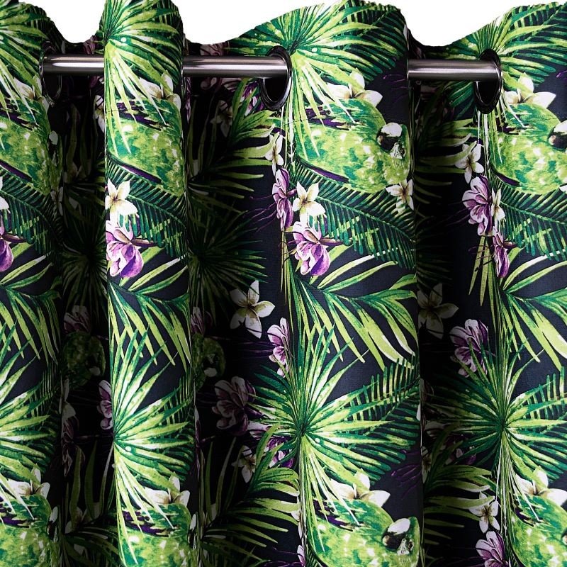 Zasłona welwetowa PARADISE CHIC 140x260 na przelotkach, - Inna marka ...
