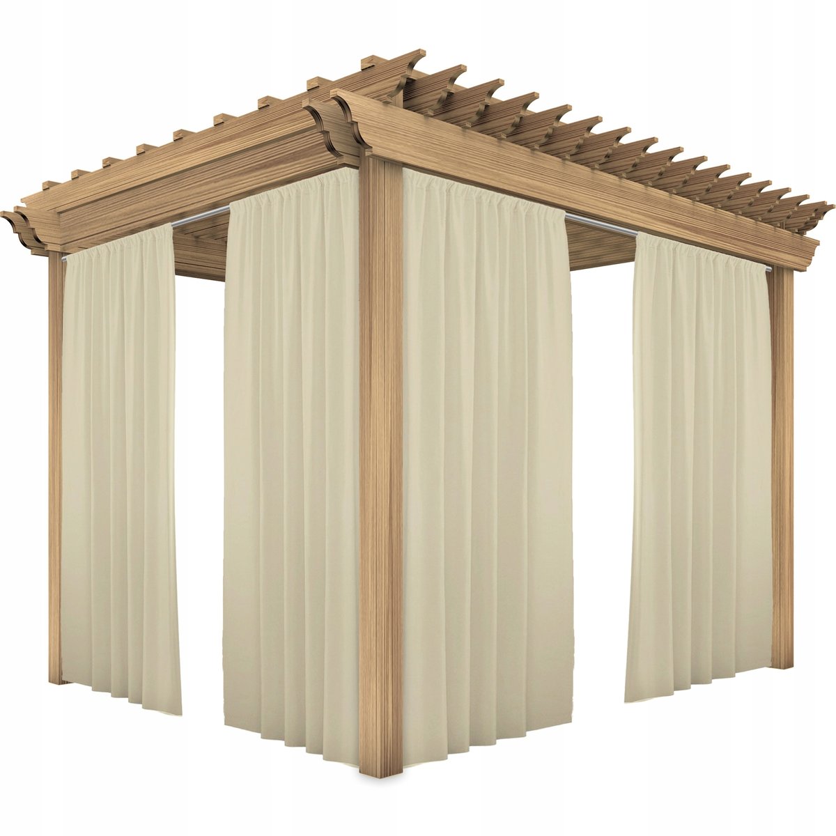 ZASŁONY OGRODOWE 155x260 WODOODPORNE ZASŁONA NA TARAS DO ALTANY TUNEL 02A - HomeView | Sklep ...