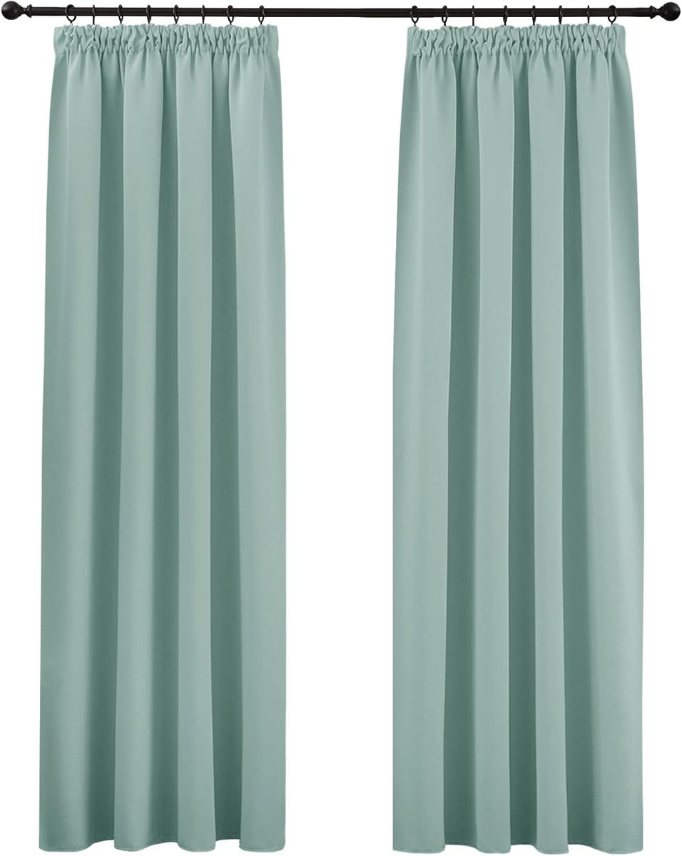 Zasłony Zaciemniające Taśma 140X175 Cm Jasna Zieleń - Pony Dance - 2 Szt - Pony Dance | Sklep ...