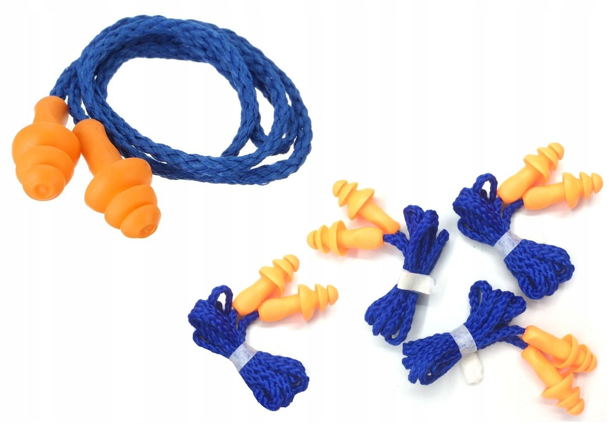 ZATYCZKI STOPERY WKŁADKi DO USZU SPANIA WIELORAZOWE 5 PAR ZESTAW SILIKONOWE - M-Import | Sklep ...