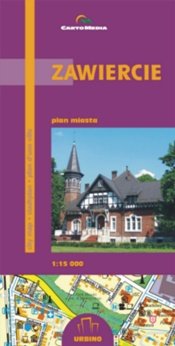 Zawiercie. Plan miasta - Opracowanie zbiorowe | Książka w Empik