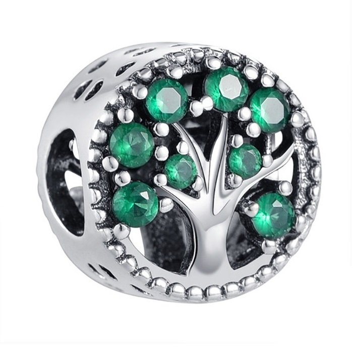 Zawieszka Charms SREBRO 925 Koralik do PANDORA Drzewo - Sfera Damska | Moda Sklep EMPIK.COM
